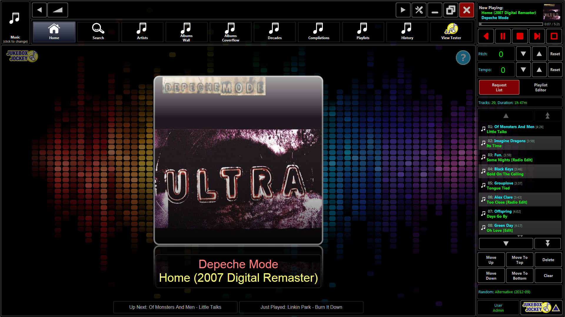 Advanced Views | Jukebox Jockey Software